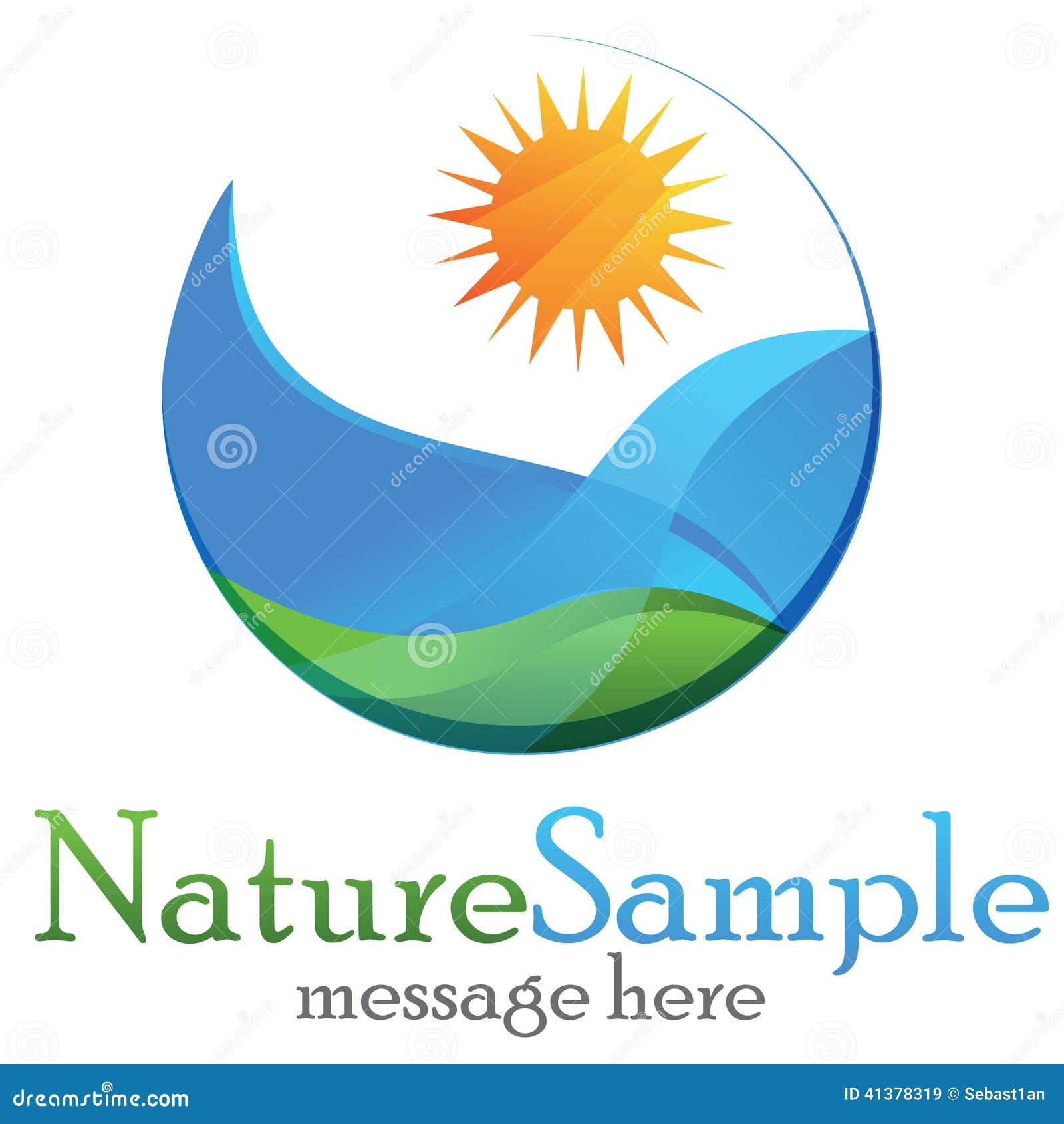 Environment Logo stock vector. Illustration of logo, bright - 41378319