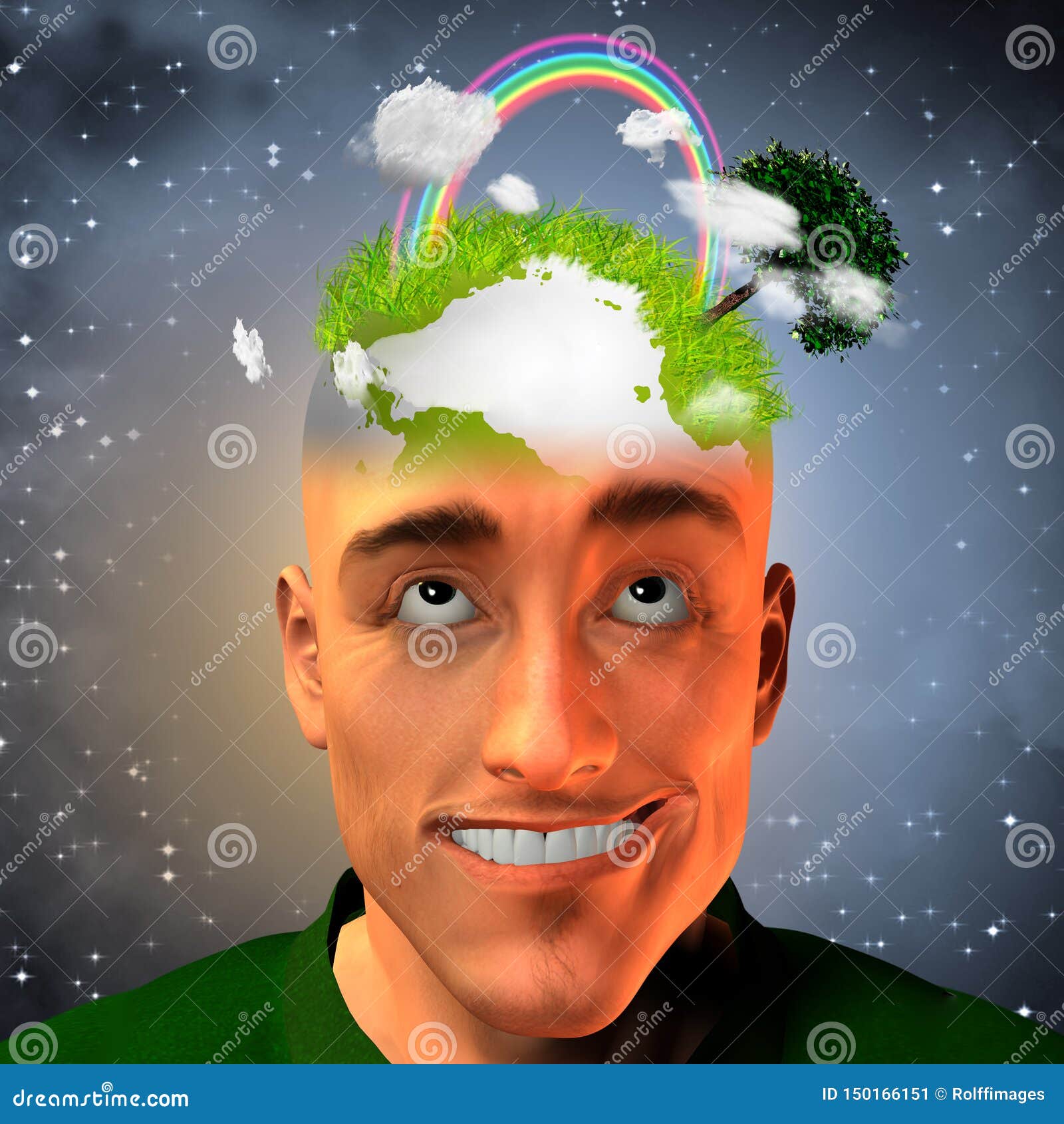 Environment Man stock illustration. Illustration of earth - 150166151