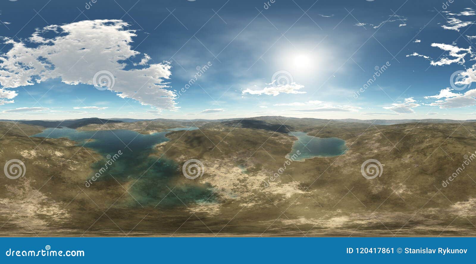 Nvironment Map. HDRI Map. Landscape Stock Photo | CartoonDealer.com ...