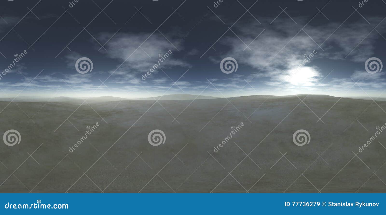 Environment Map. HDRI Map. Equirectangular Projection. Landscape Stock ...