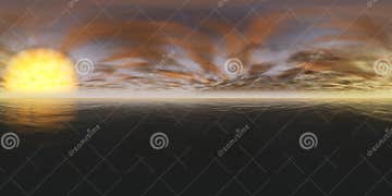 Environment Map. HDRI Map. Equirectangular Projection. Landscape Stock ...