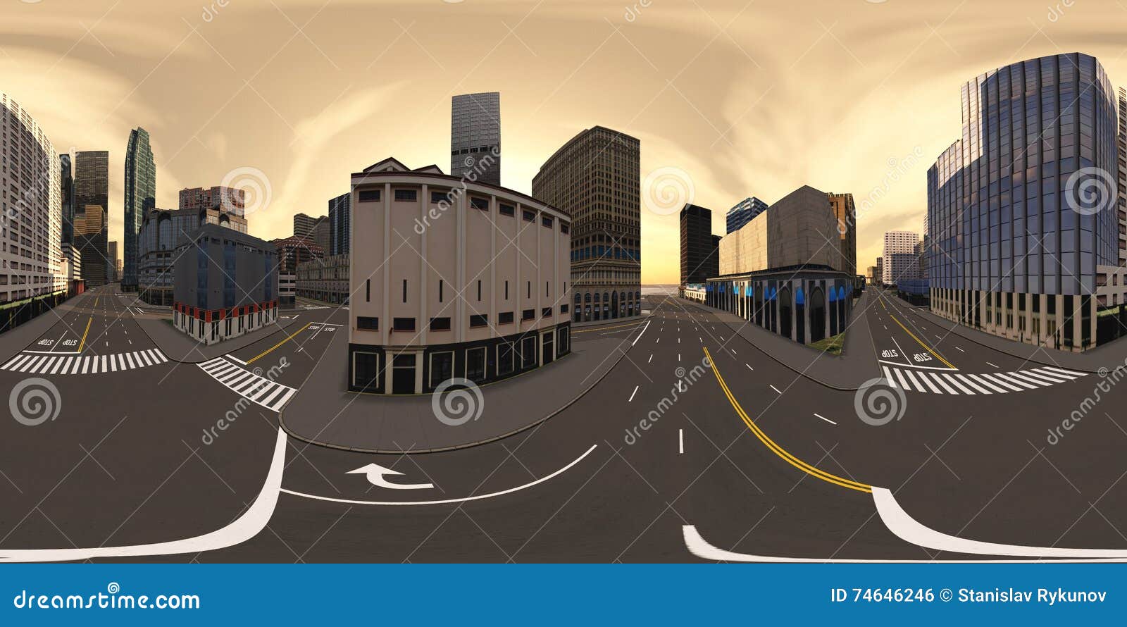 Environment Map. HDRI Map. Stock Photo | CartoonDealer.com #74646246