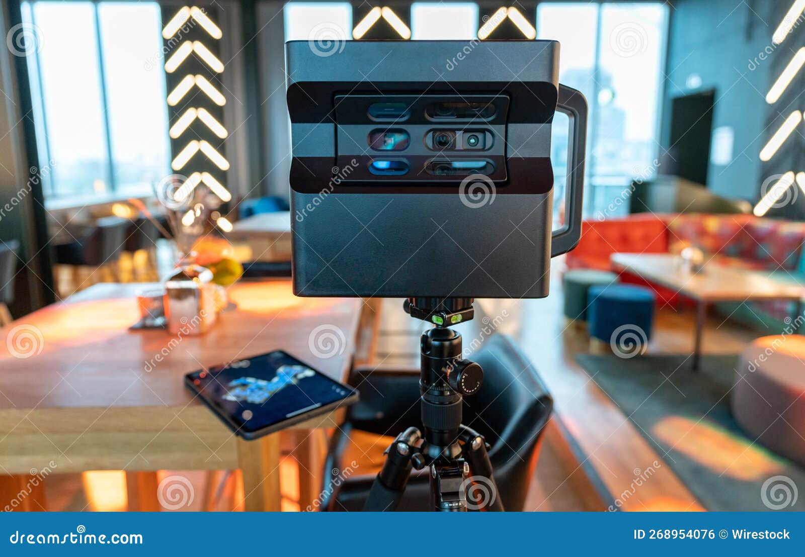 Environment Mapping Camera Inside a Room. Stock Photo - Image of room ...