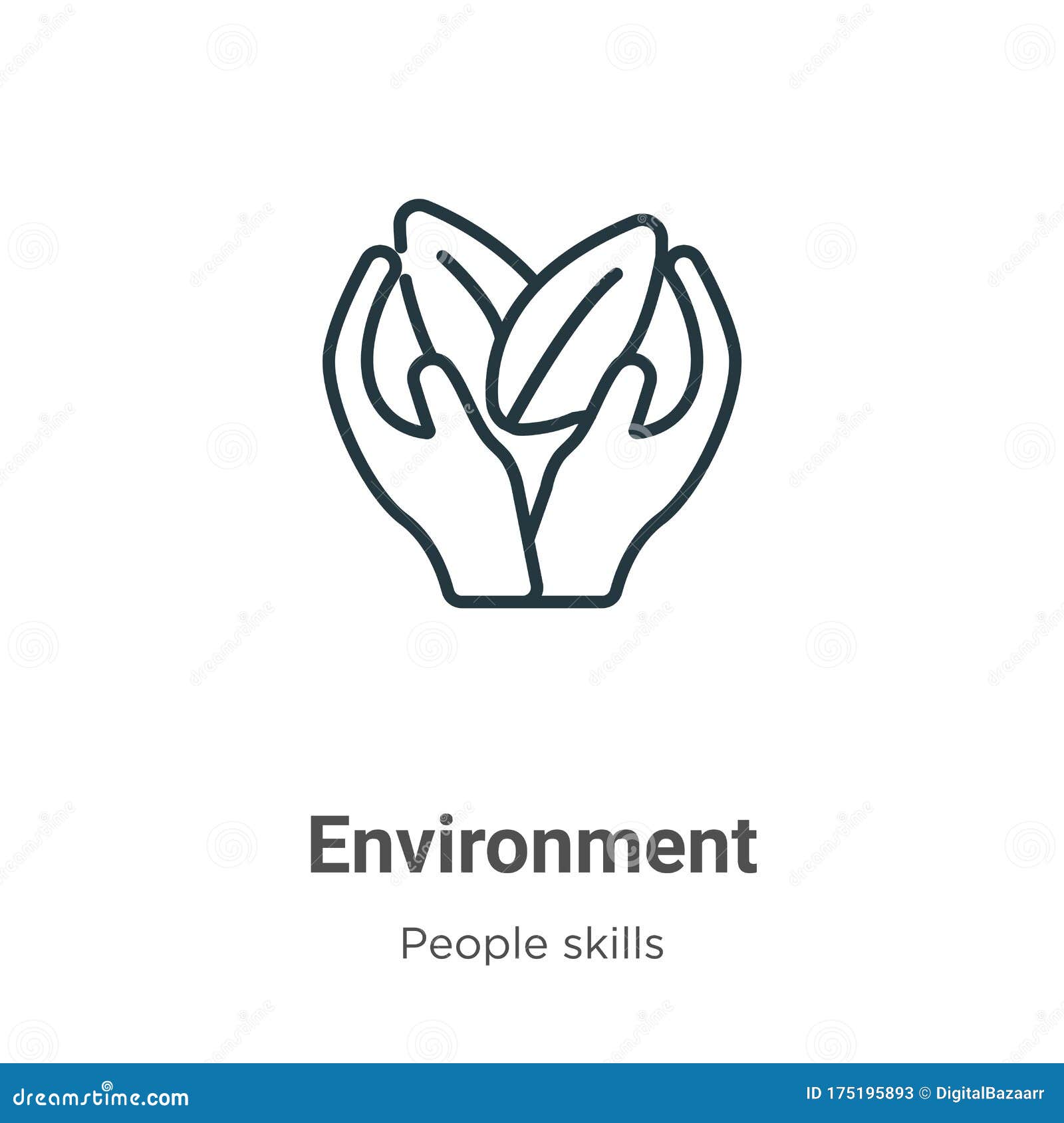 Environment Outline Vector Icon. Thin Line Black Environment Icon, Flat ...