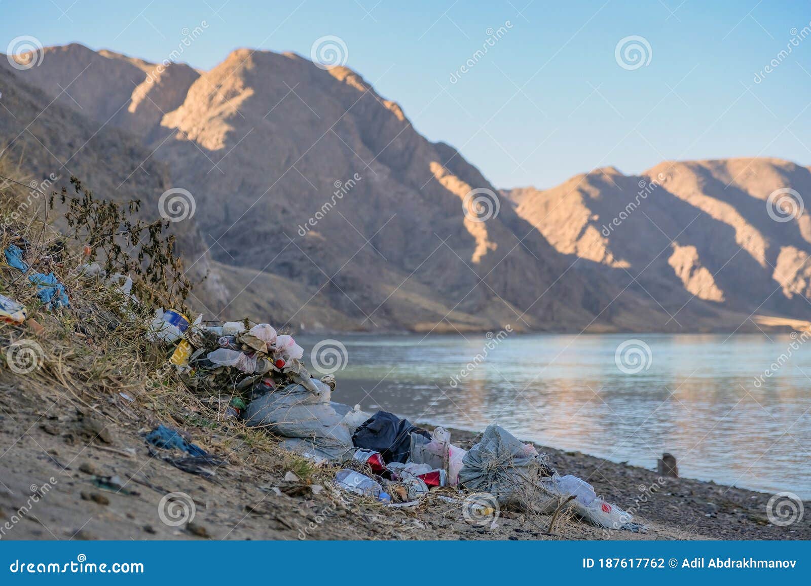 Environment Pollution Problem Concept. Nature Care. Littering Garbage ...