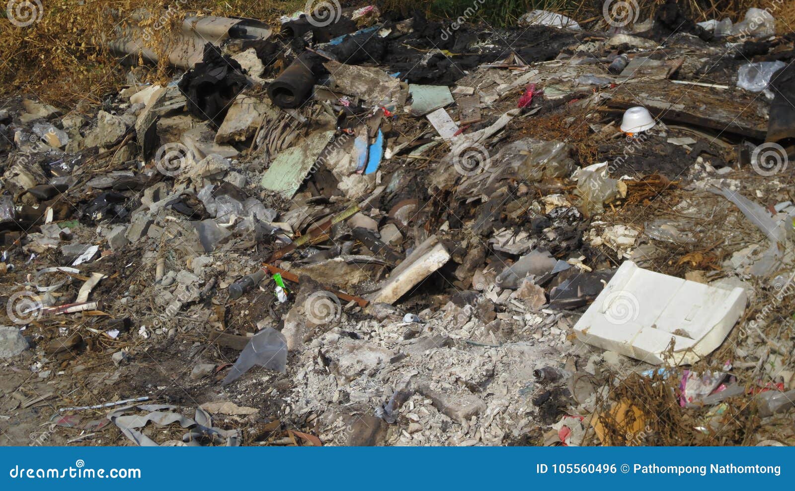 Environment Problem Garbage Stock Photo - Image of blue, package: 105560496