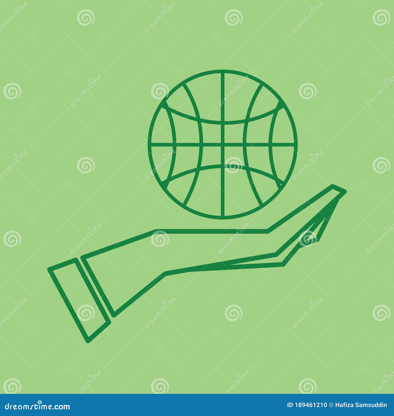 Environment Protection Concept. Vector Illustration Decorative Design ...