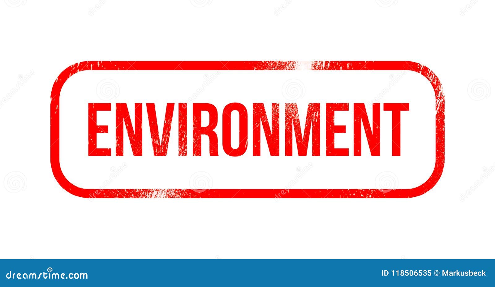 Environment - Red Grunge Rubber, Stamp Stock Illustration ...