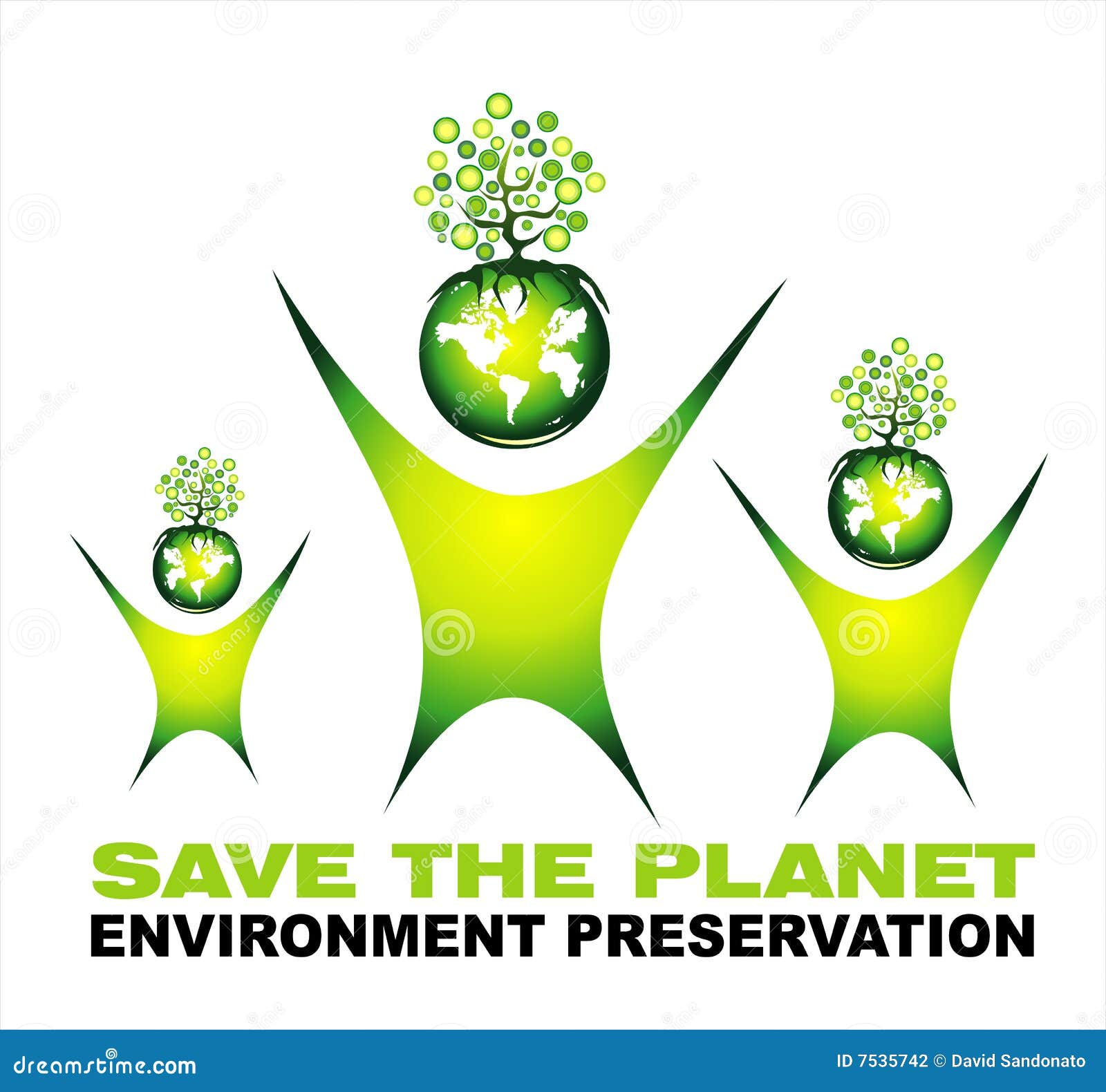 Environment Saving Background Stock Vector - Illustration of ...