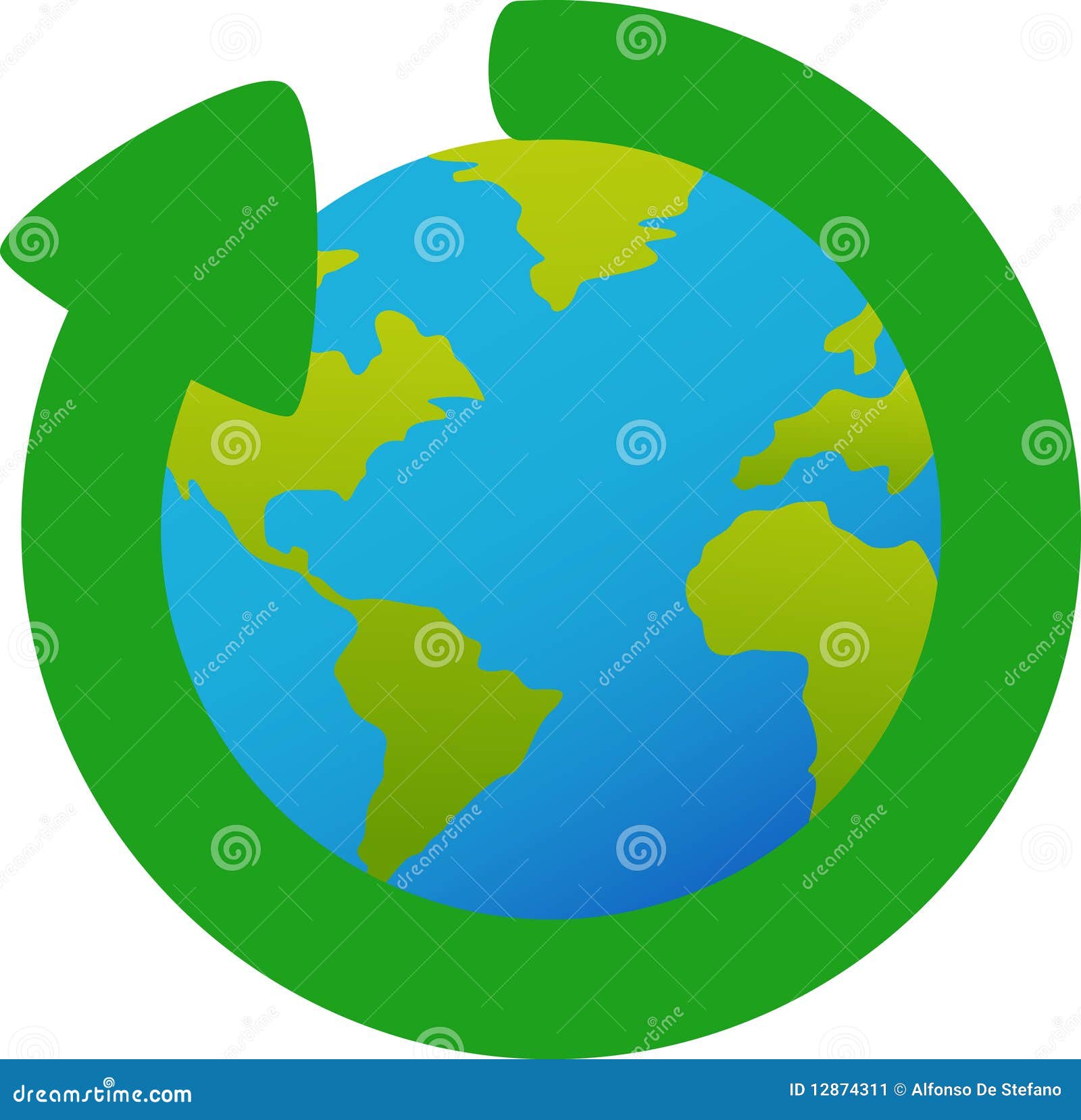 Environment symbol stock illustration. Illustration of artistry - 12874311