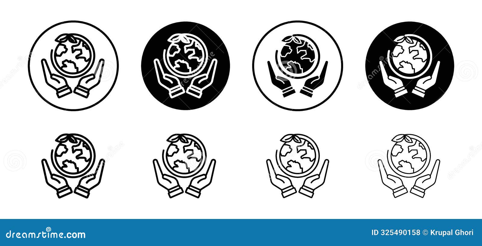 Environment Vector Icon Set Collection. Environment Outline Flat Icon ...