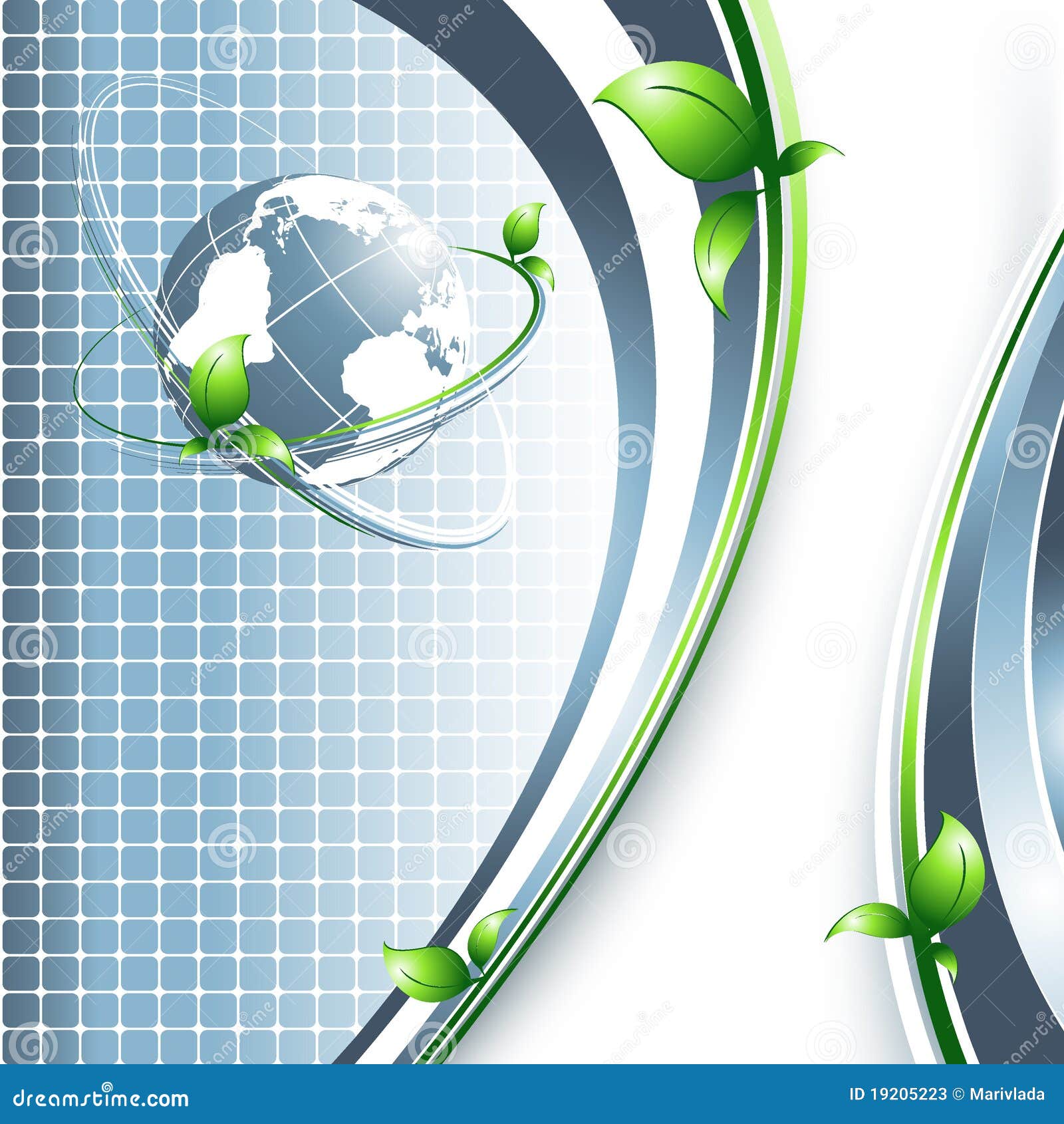 Environmental Abstract Backdrop Stock Vector - Illustration of ecology ...