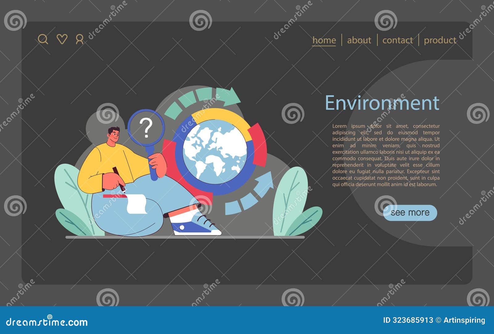 Environmental Analysis in PEST Framework Stock Vector - Illustration of ...