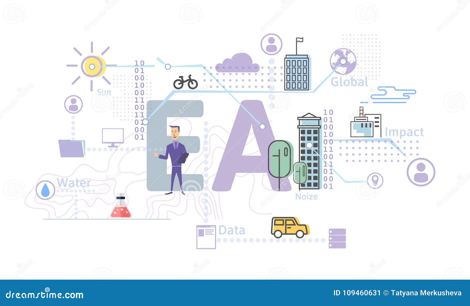 Consequences Concept. Character Making Action And Dealing Cartoon ...