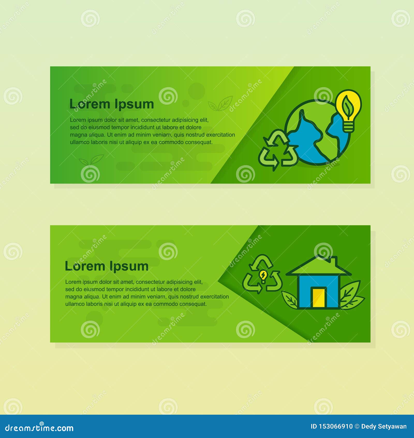 Environmental Banner Template Stock Vector - Illustration of layout ...