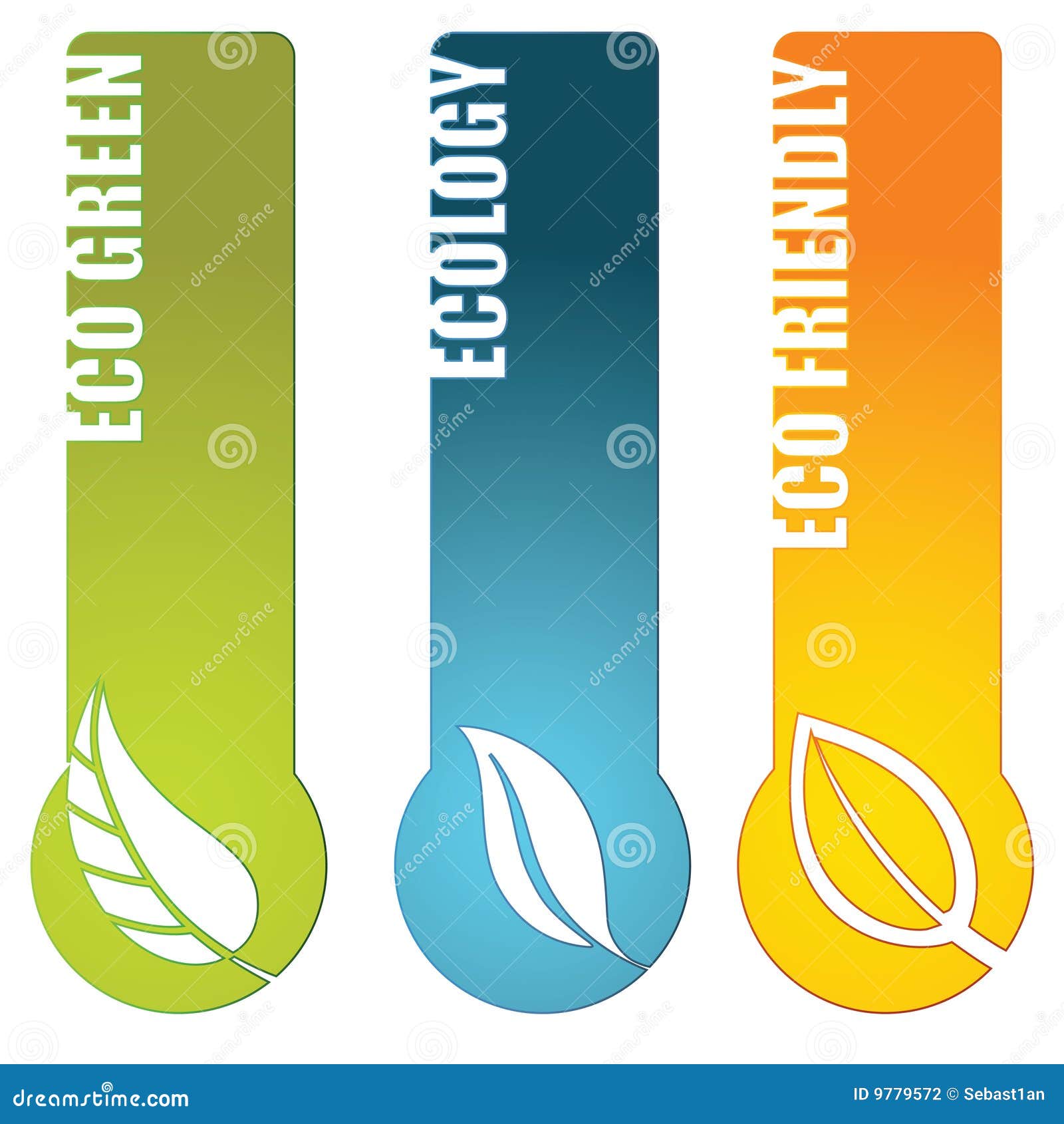Environmental banners stock vector. Illustration of alternative - 9779572