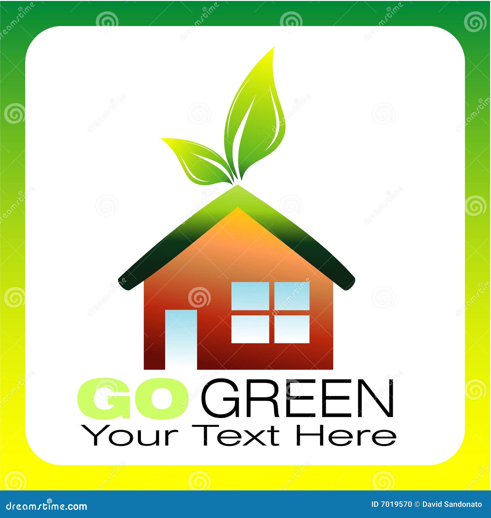 Environmental Business Card Stock Vector - Illustration of green ...