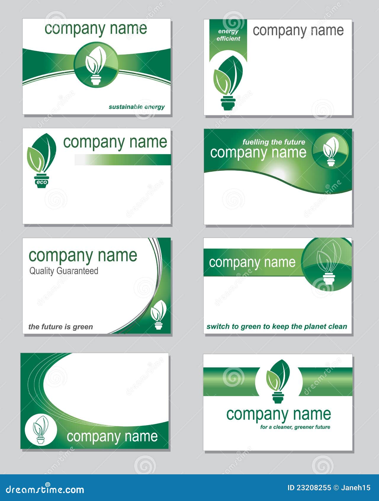 Environmental Business Cards Stock Vector - Illustration of curves ...