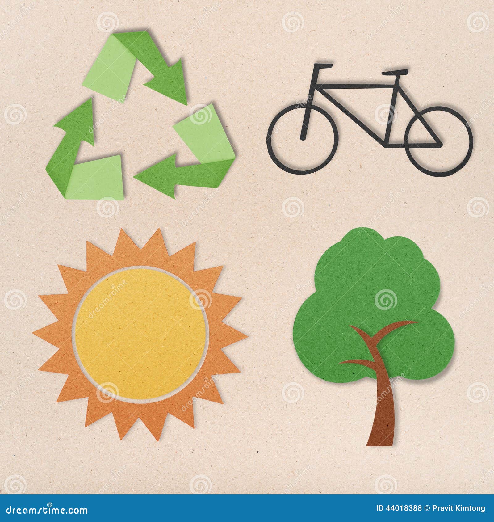 Environmental Conservation Icons in World Stock Photo - Image of safe ...