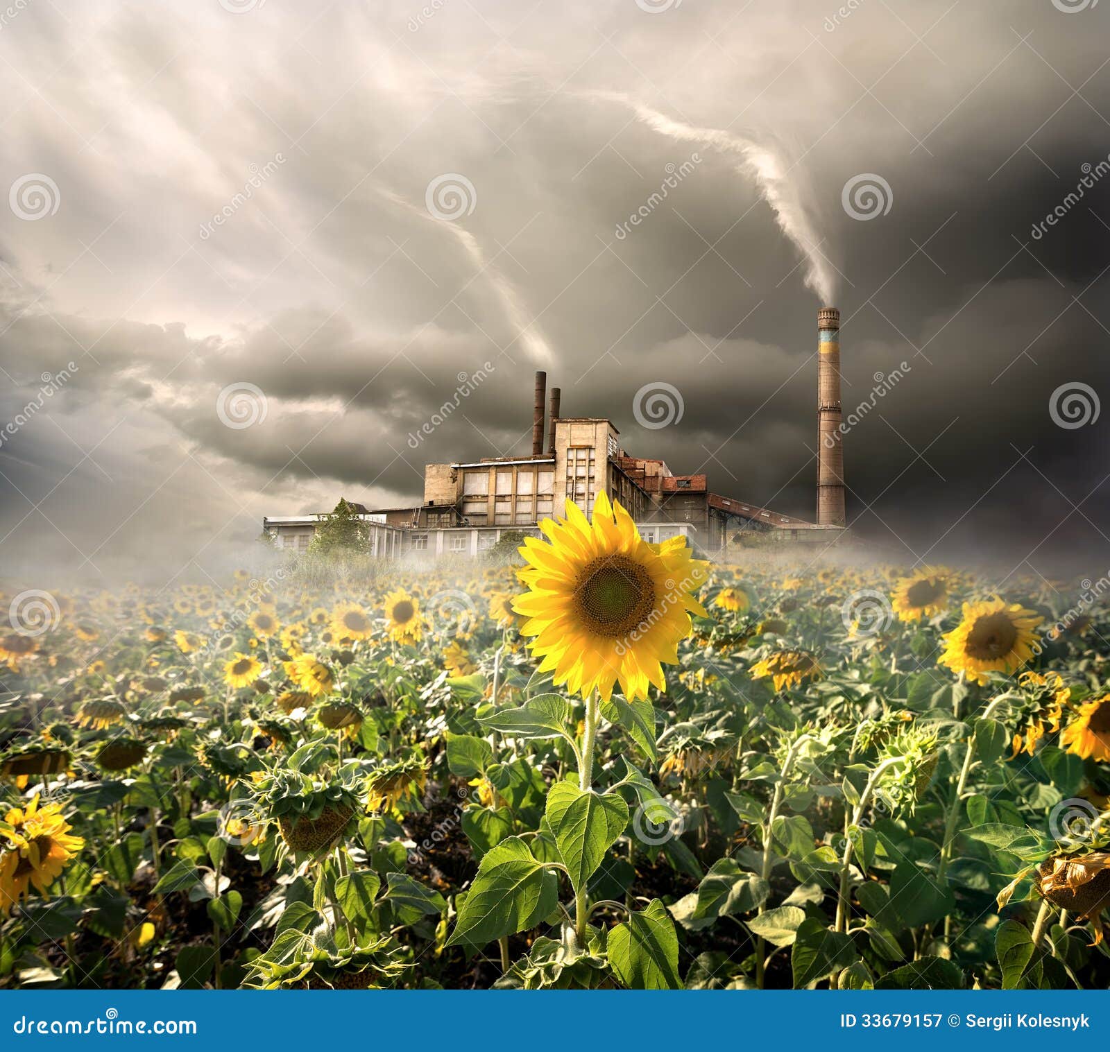 Environmental Contamination Stock Image - Image of atomical ...