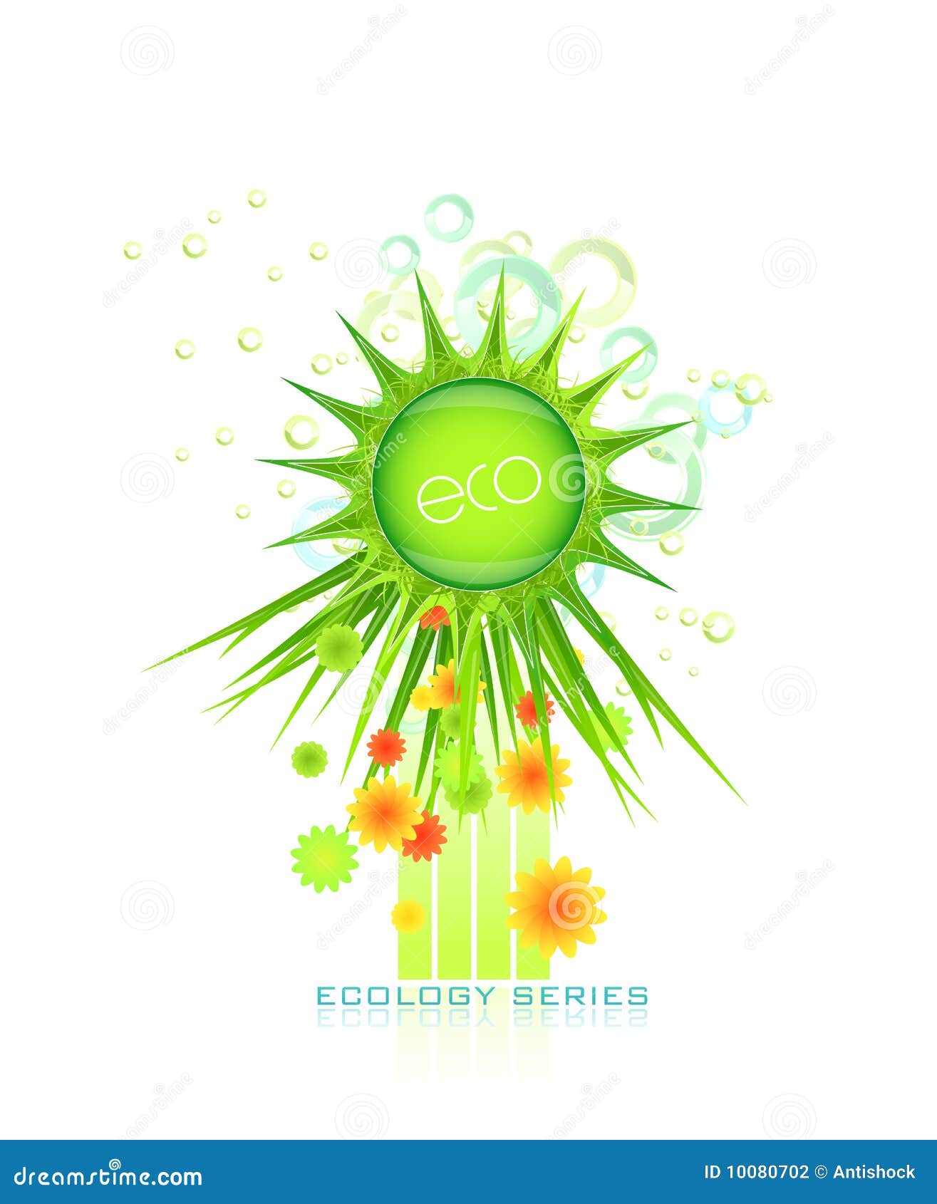 Environmental design stock vector. Illustration of card - 10080702