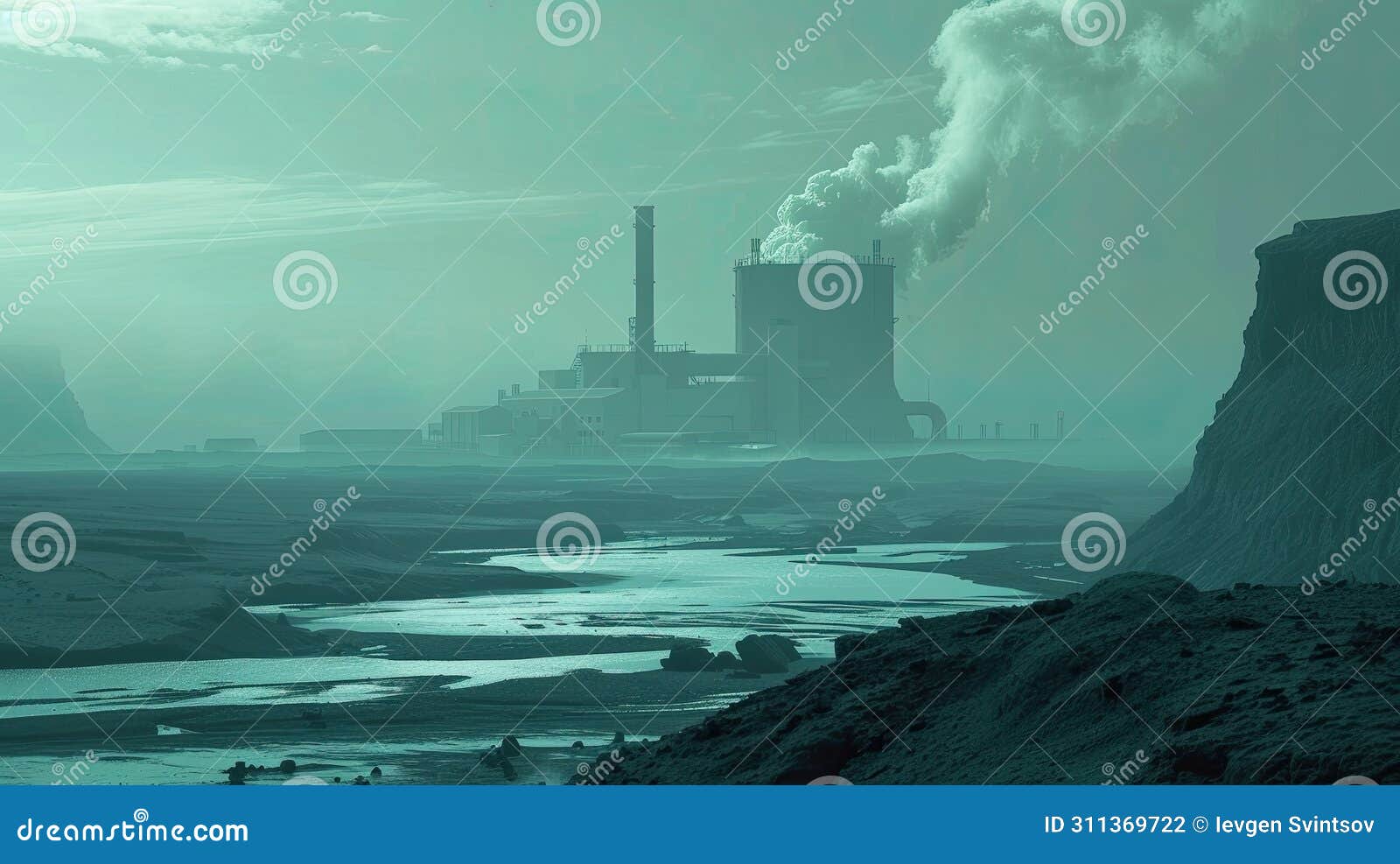 Environmental Disaster at Nuclear Power Plant Toxic Contamination Risk ...