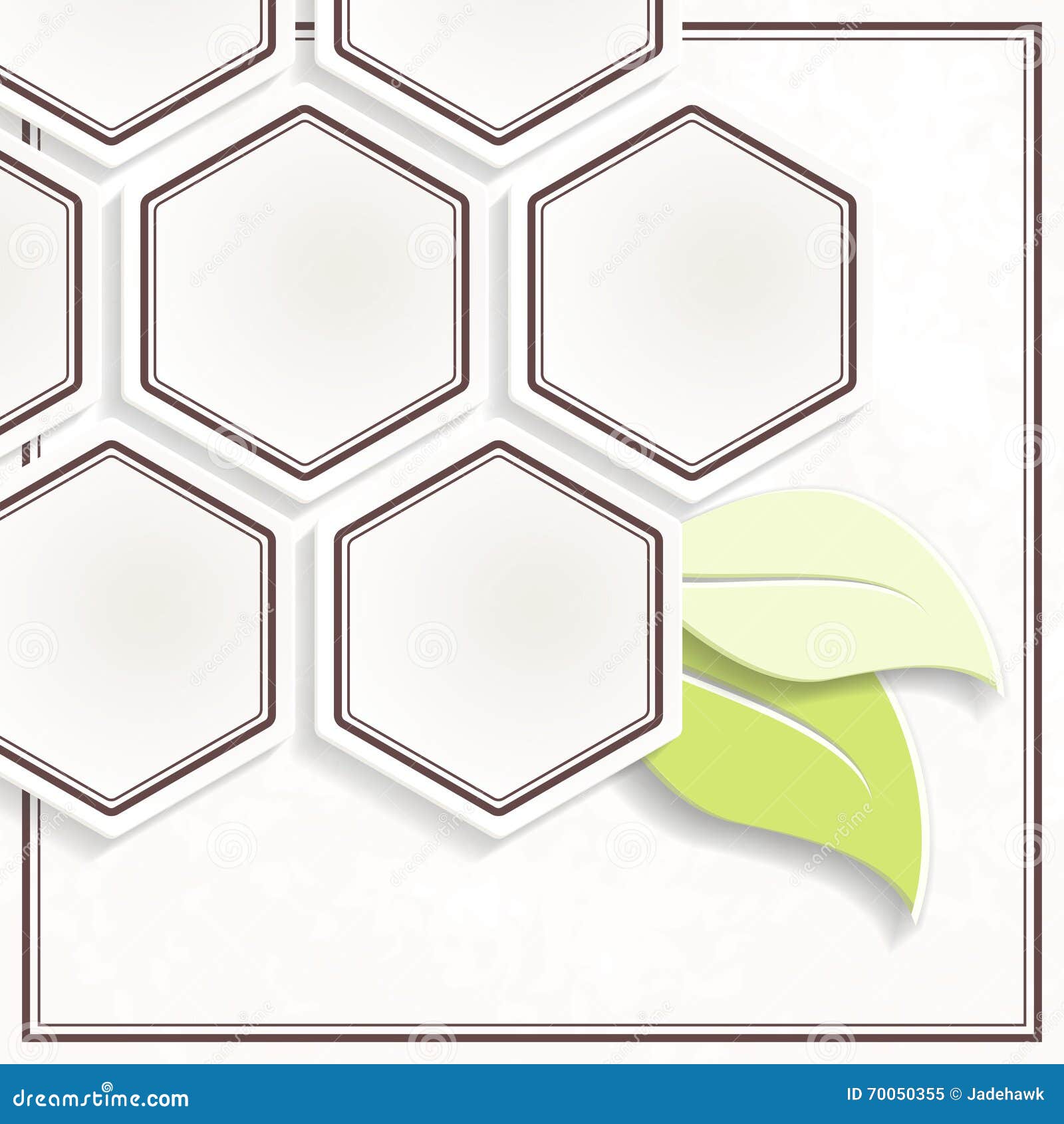 Environmental Emblem on Paper Stock Vector - Illustration of frame ...