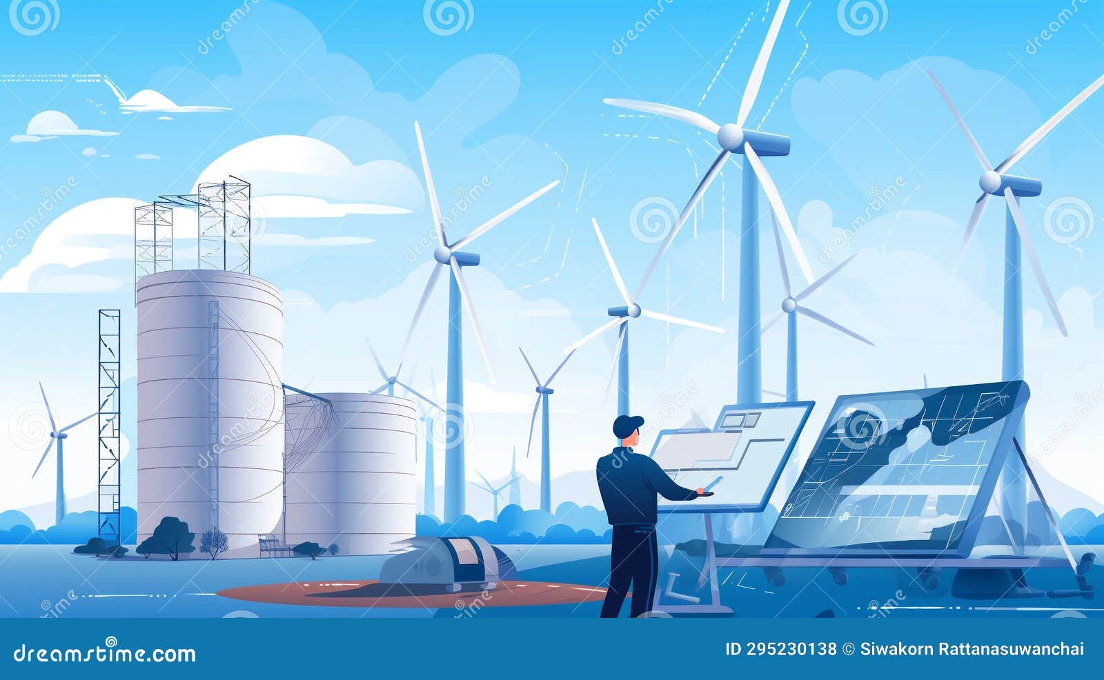 An Environmental Engineer Designing a New Energy Plant Powered by ...