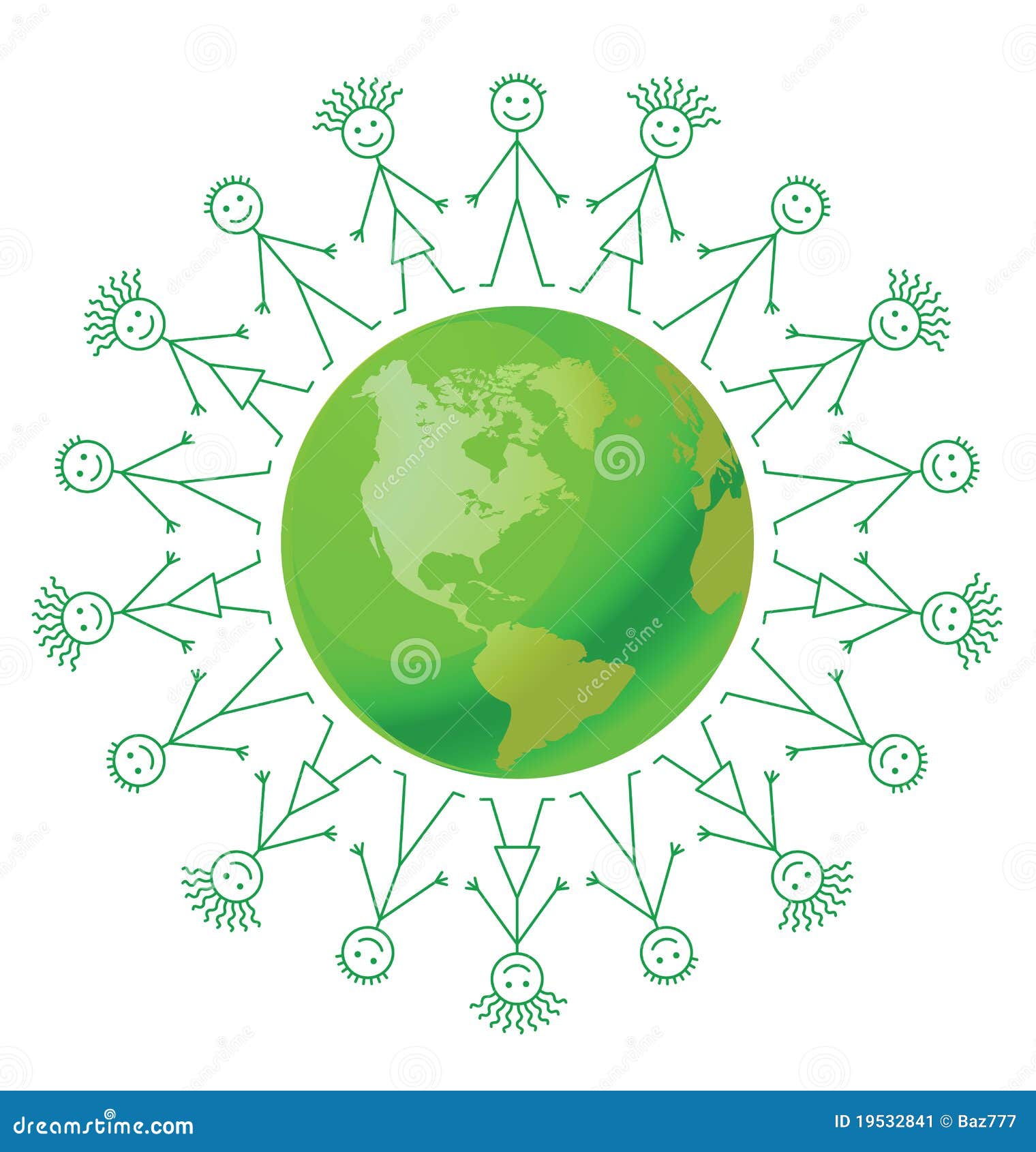Environmental green earth stock vector. Illustration of ...