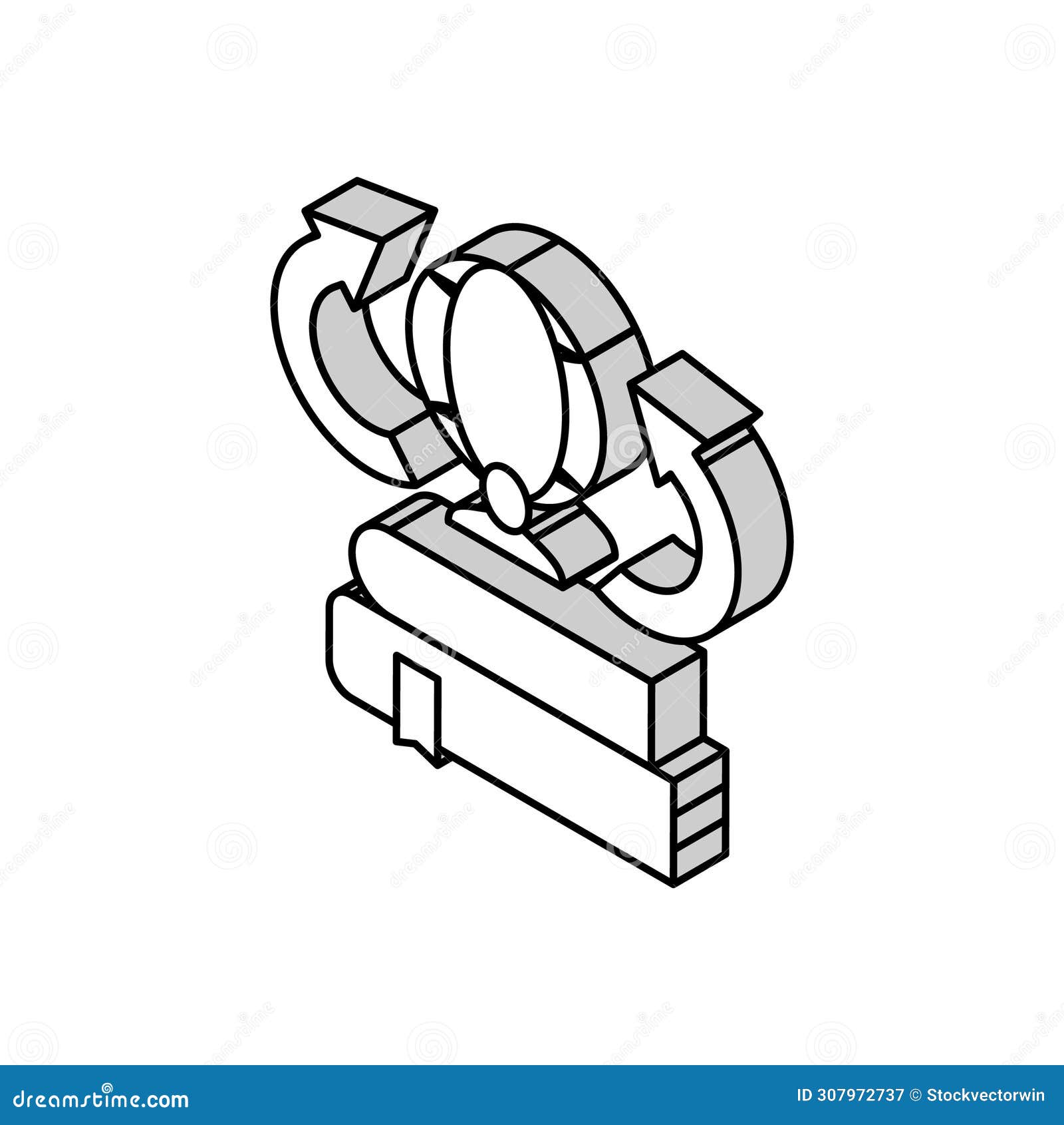 Environmental History Isometric Icon Vector Illustration Stock Vector ...