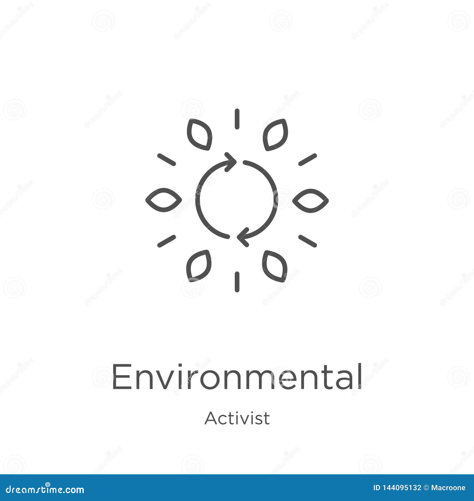Environmental Icon Vector From Activist Collection Thin Line