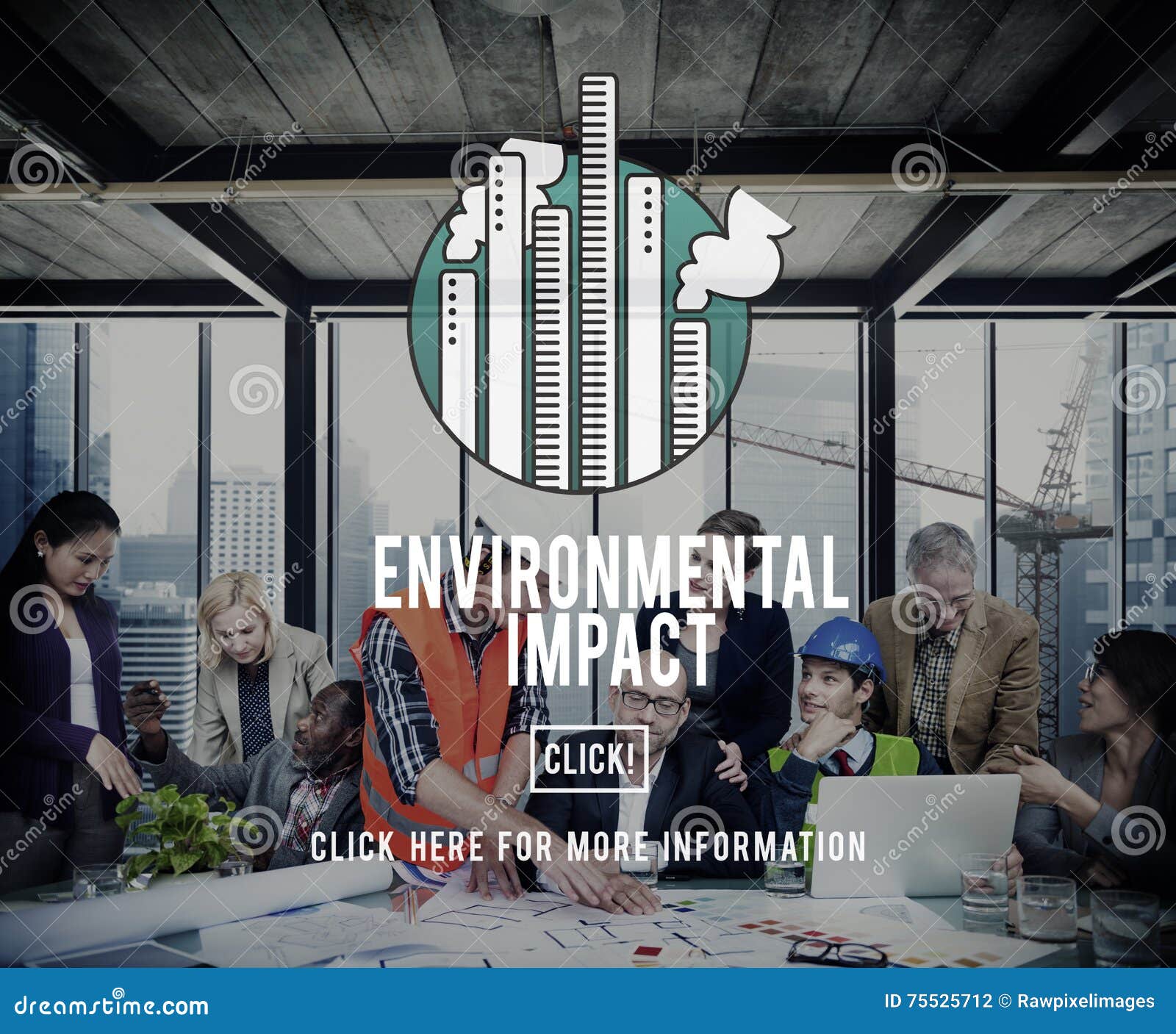Environmental Impact Conservation Ecology Help Concept Stock Photo ...