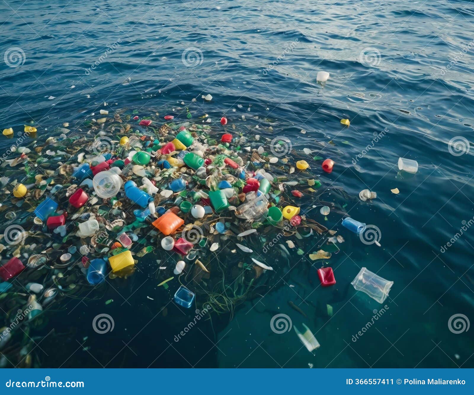 The Great Pacific Garbage Patch: Aerial View Of Massive Areof Plastic ...