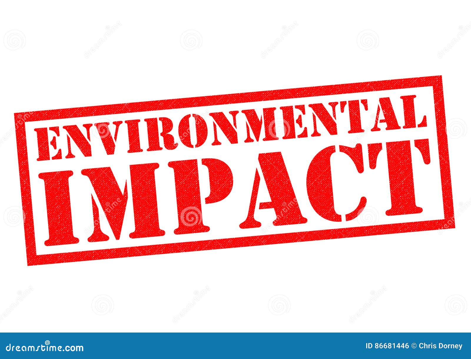 ENVIRONMENTAL IMPACT stock illustration. Illustration of impacted ...