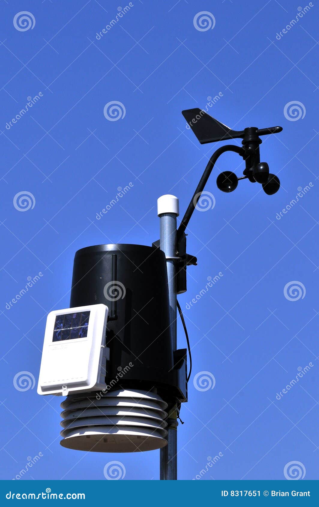 Environmental monitoring stock image. Image of pole, direction - 8317651