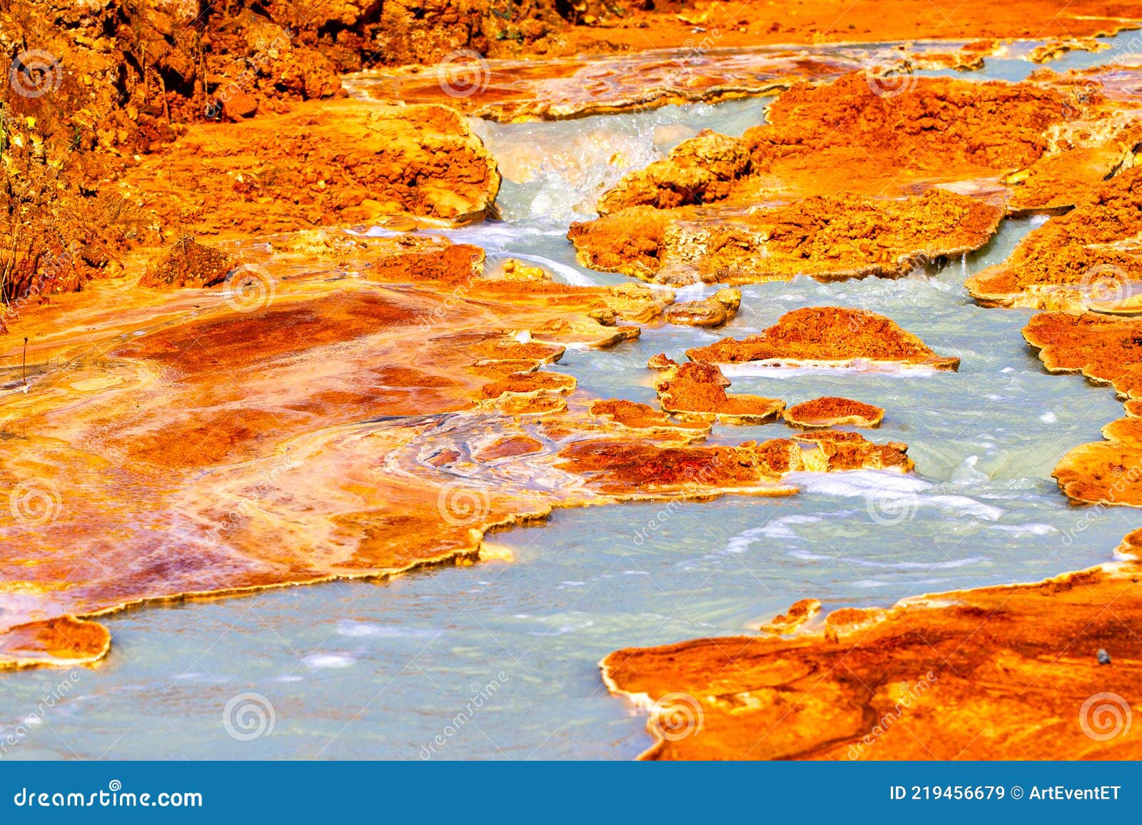 Environmental Pollution from the Extraction of Copper Ore. View from ...