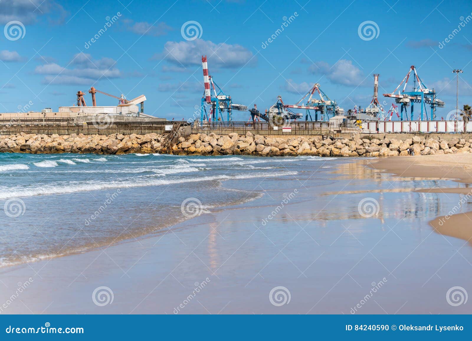 Environmental Pollution Factory Stock Photo - Image of coastline ...