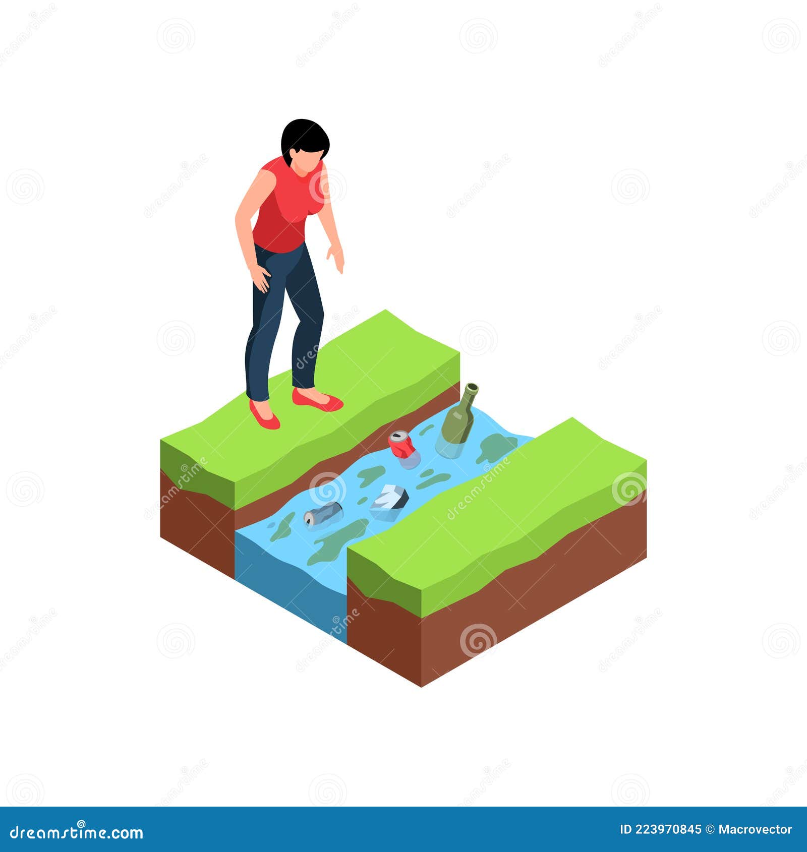 Environmental Pollution Icon Stock Vector - Illustration of world ...