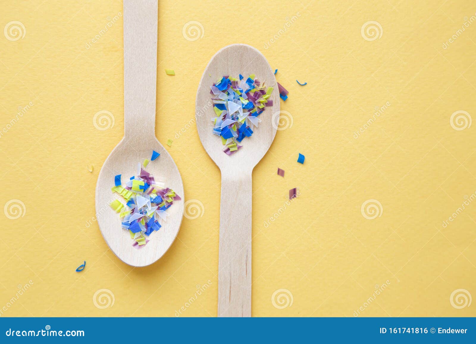 Environmental Pollution and Water Microplastic. Micro Plastic with ...