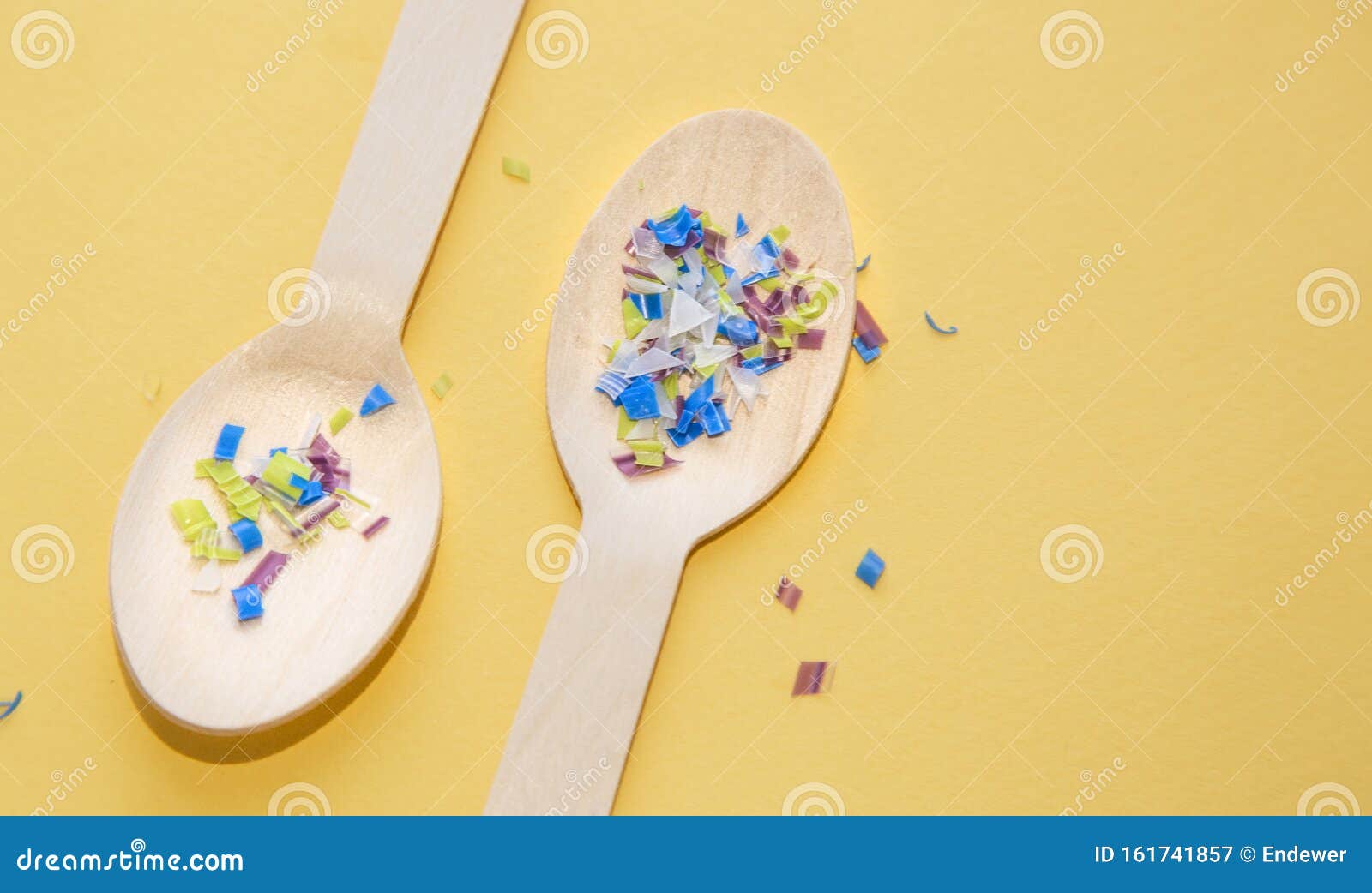 Environmental Pollution and Water Microplastic. Micro Plastic with ...