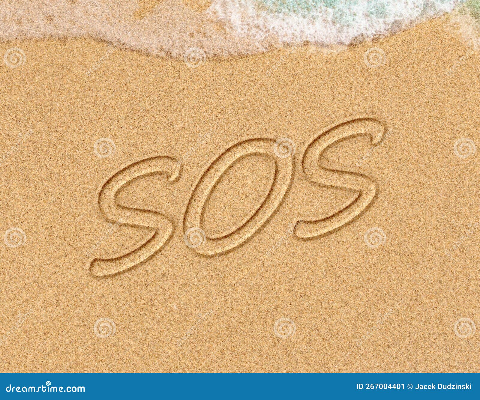 Environmental Problem. Ecology Concept. Plastic on the Beach with Sos ...
