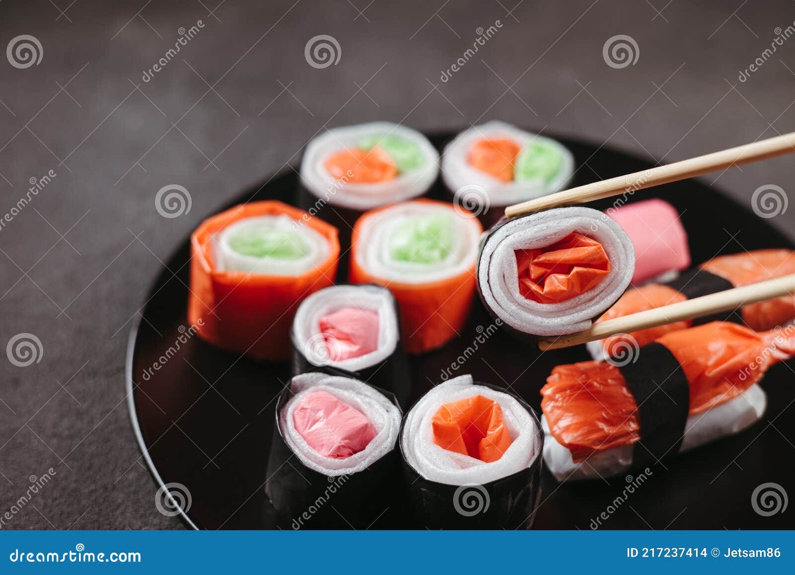 Micro Plastic Pollution of the Open Ocean Concept Stock Photo - Image ...