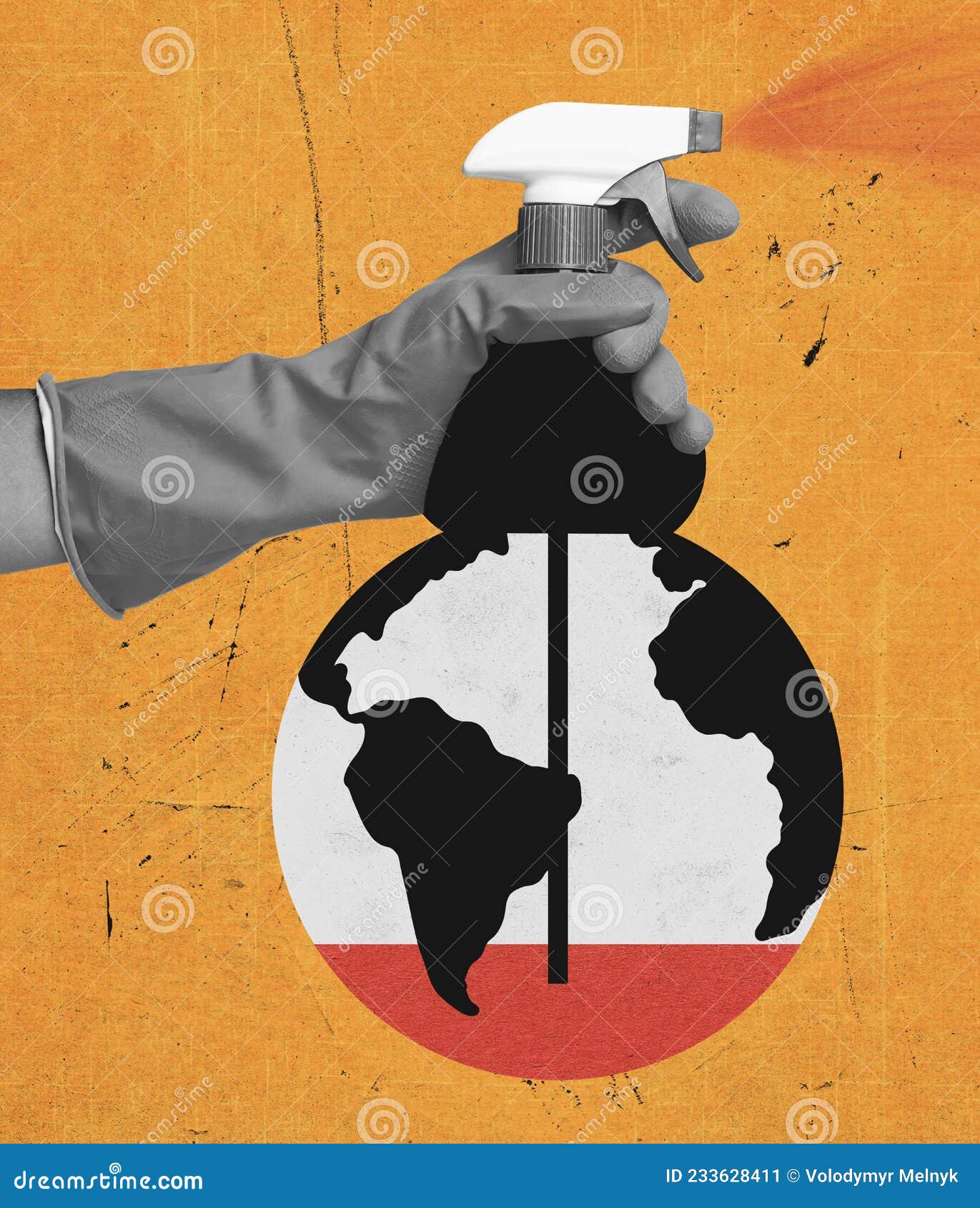 Contemporary Art Collage, Modern Creative Design. Idea, Inspiration ...