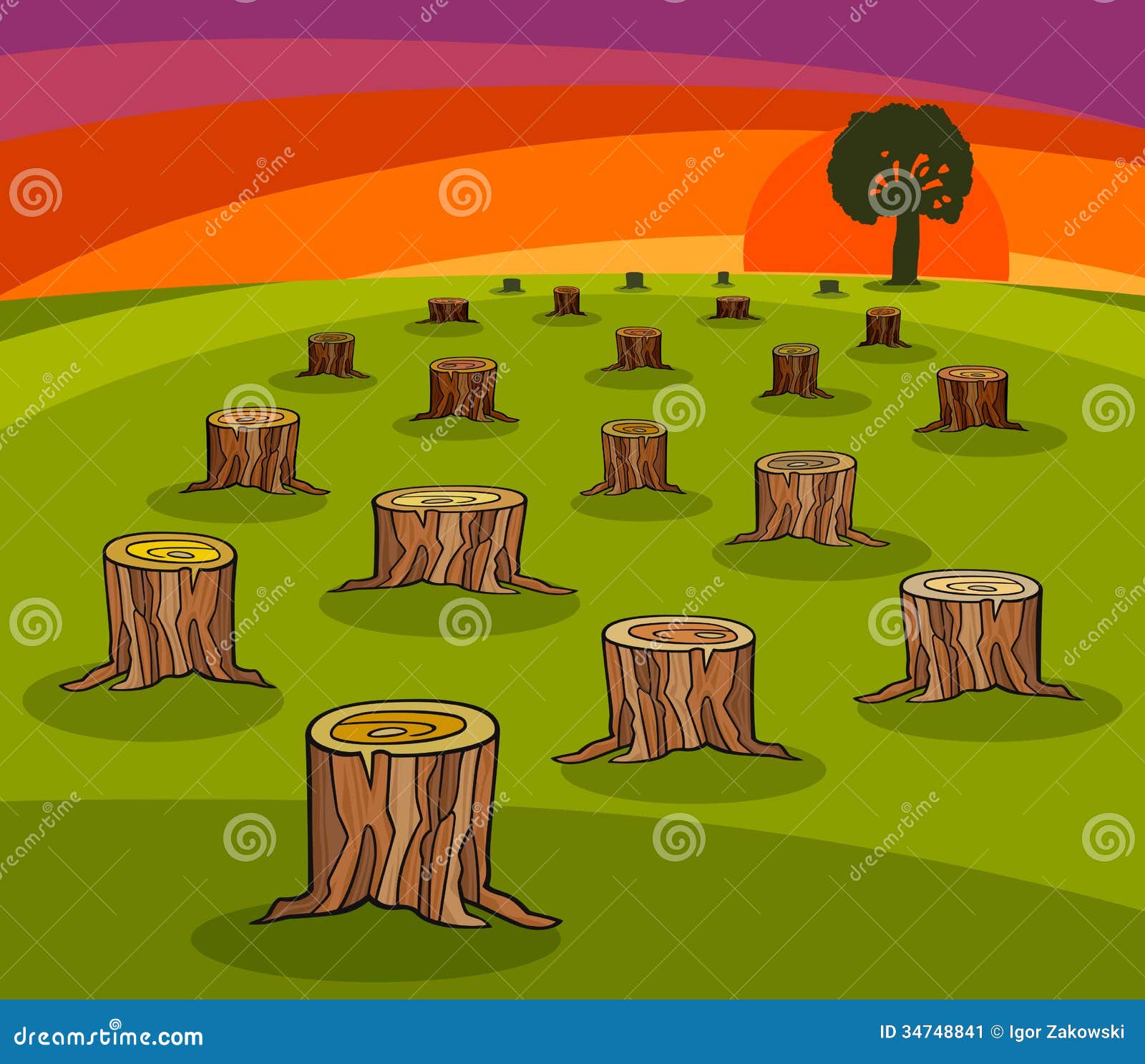 Environmental Protection Cartoon Stock Vector - Illustration of cartoon ...