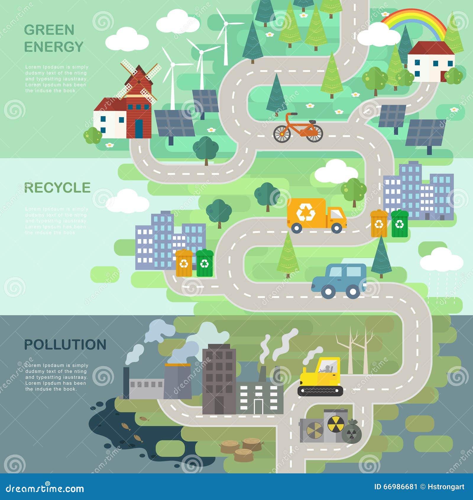 Environmental Protection Concept Stock Vector - Illustration of ecology ...