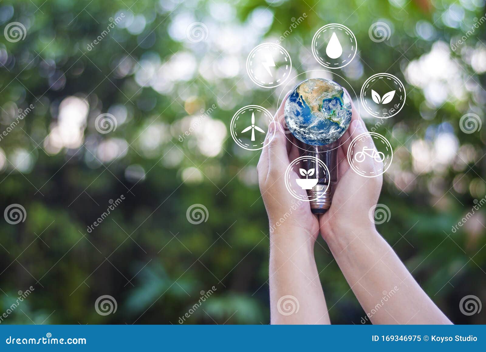 Environmental Protection Creativity on Earth Day or the Concept of ...