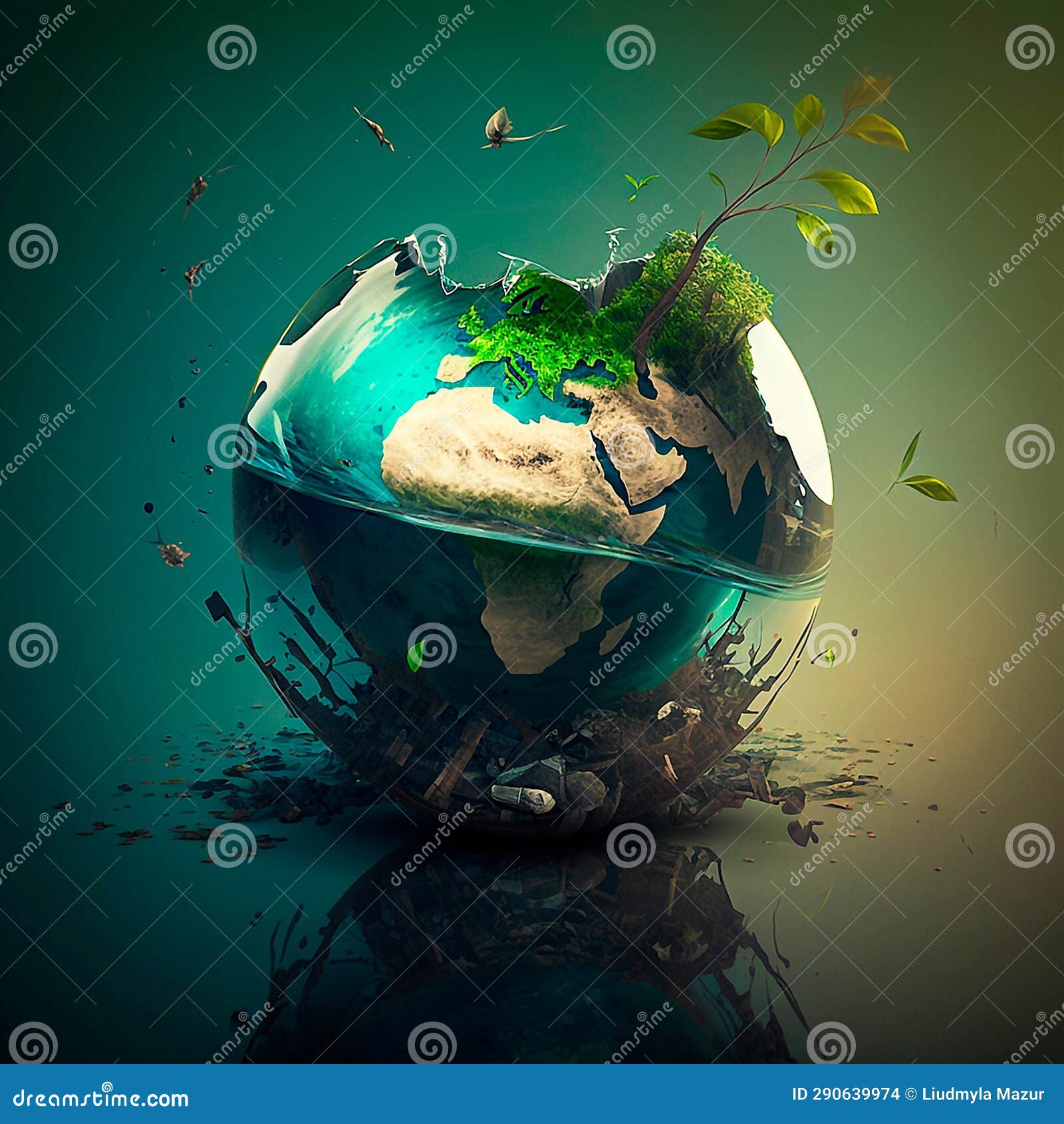 Environmental Protection and Earth Water Conservation Stock ...