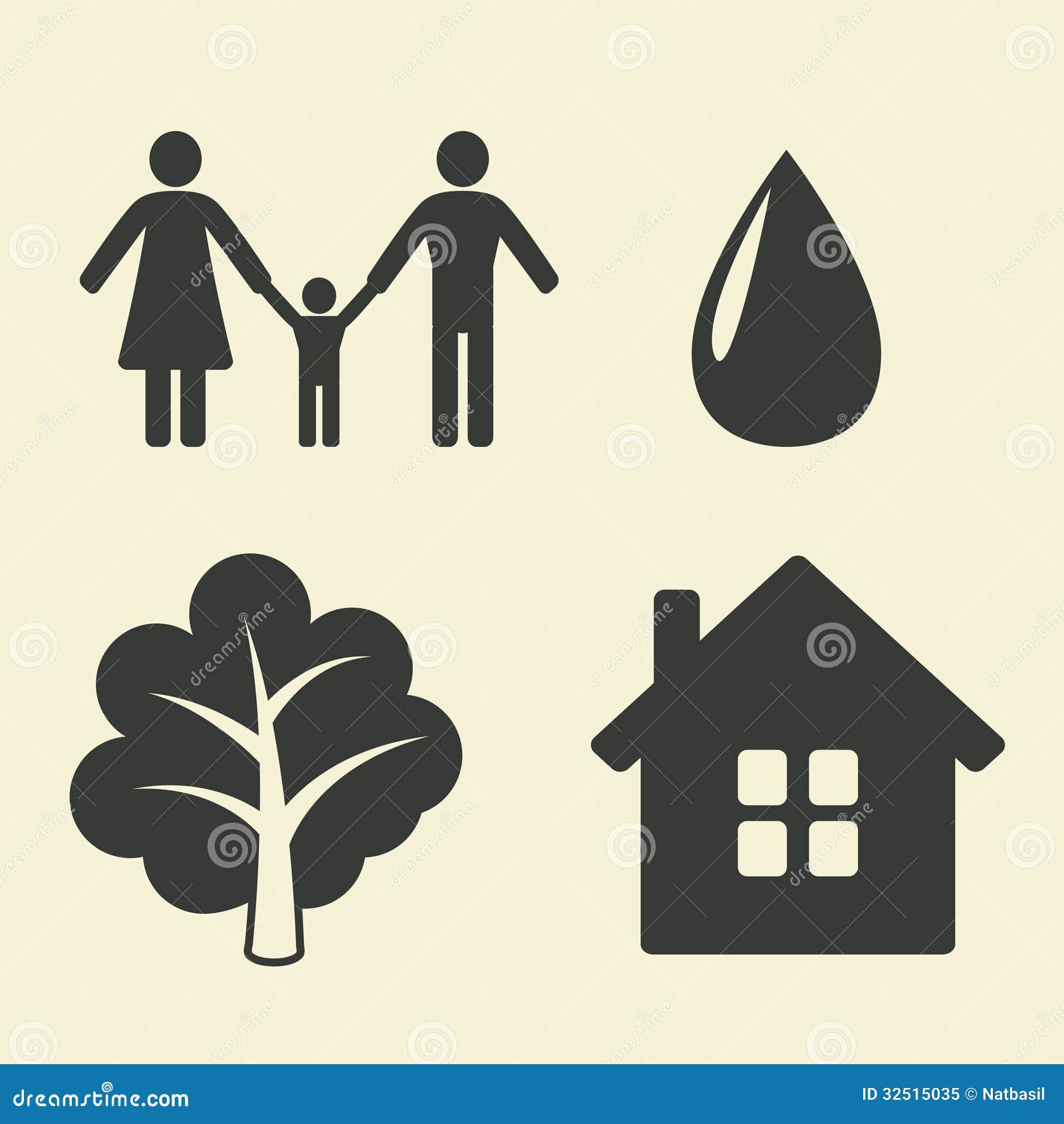 Environmental Protection Icons Stock Vector - Illustration of clean ...