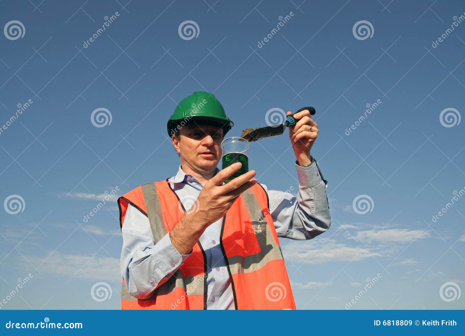 Environmental sample stock image. Image of beaker, collection - 6818809