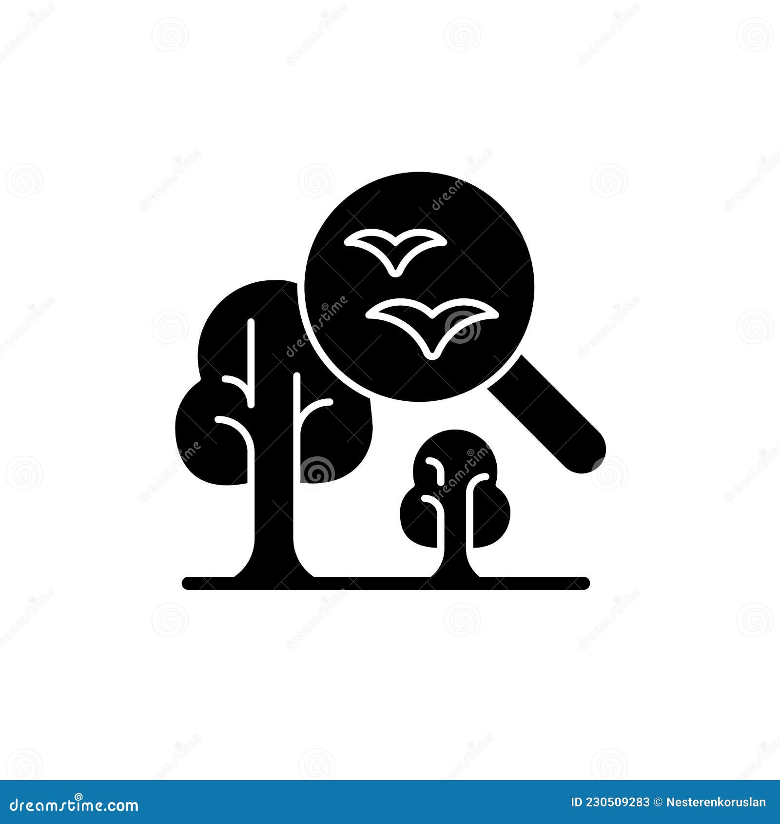 Environmental Science Black Glyph Icon Stock Vector - Illustration of ...